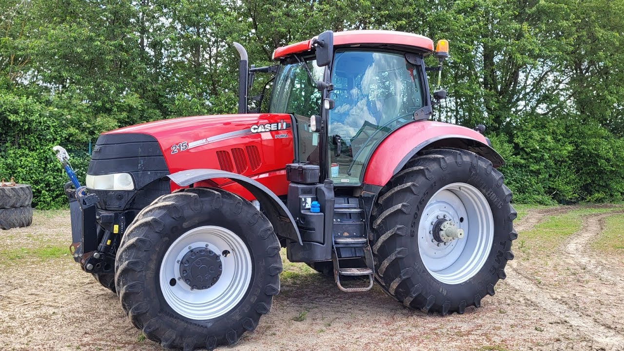 Traktor Case Puma 215, 7400h, FH - YouTube