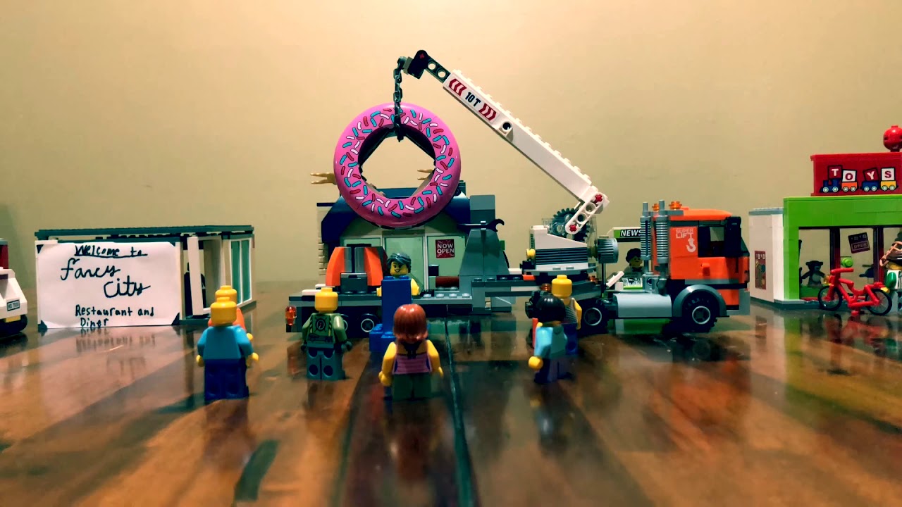 The grand opening LEGO stop motion - YouTube