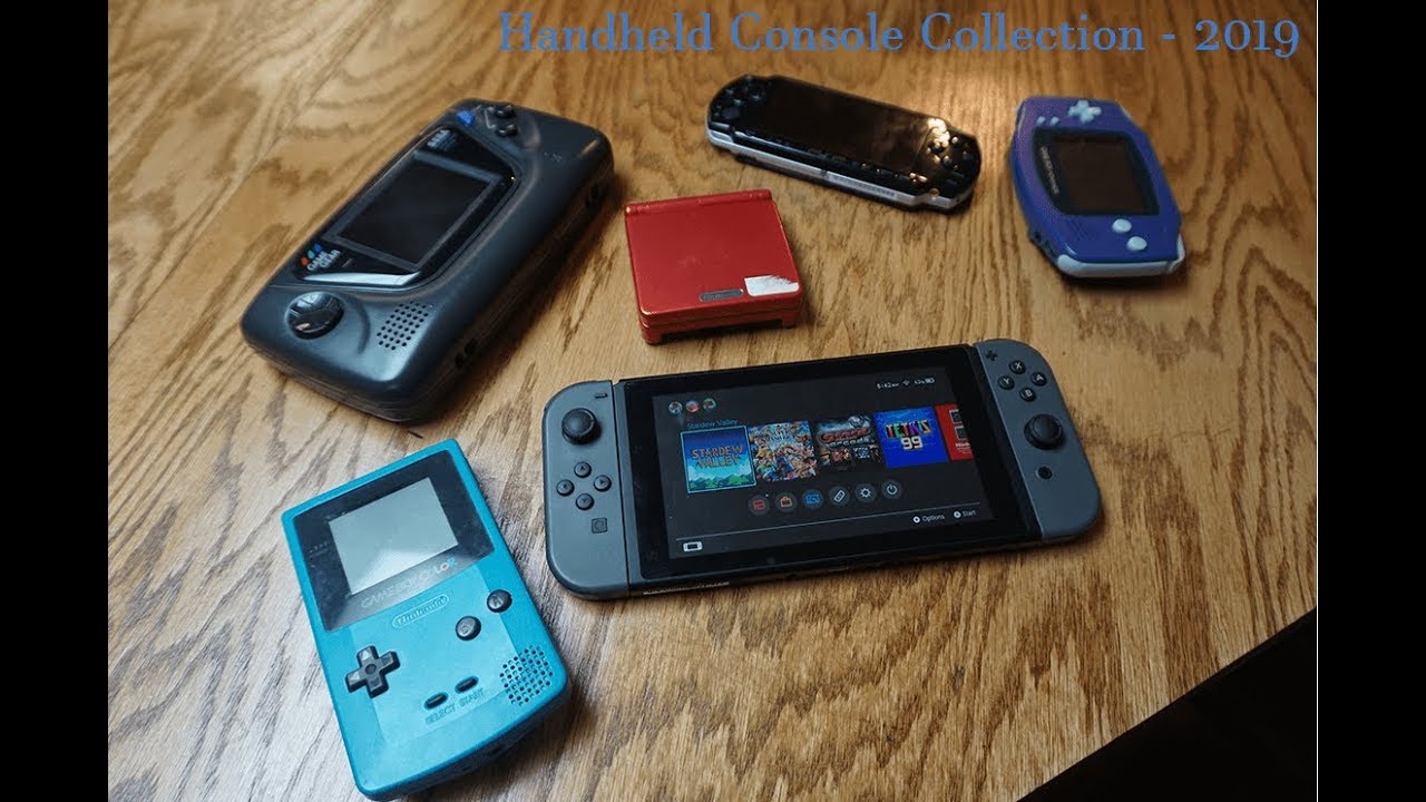 Handheld Video Game Console Collection - 2019 - YouTube