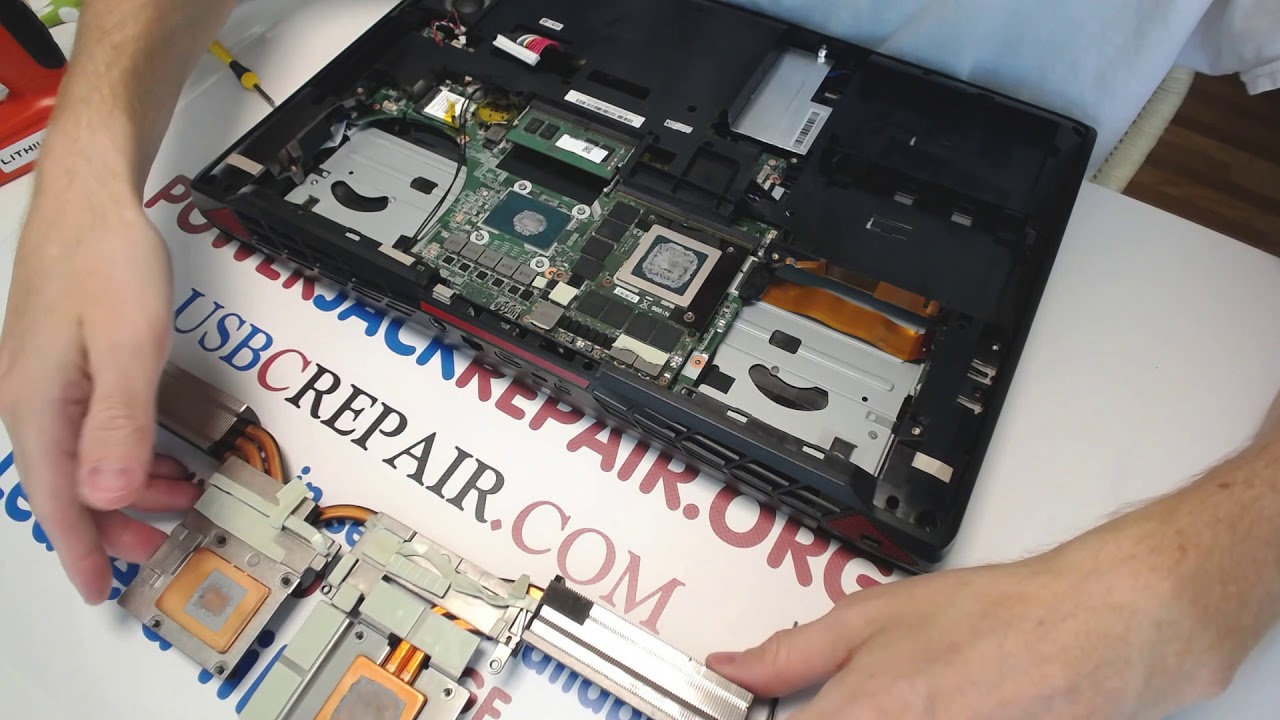 How to fix laptop not powering on MSI MS-1782 6QE G series broken ...