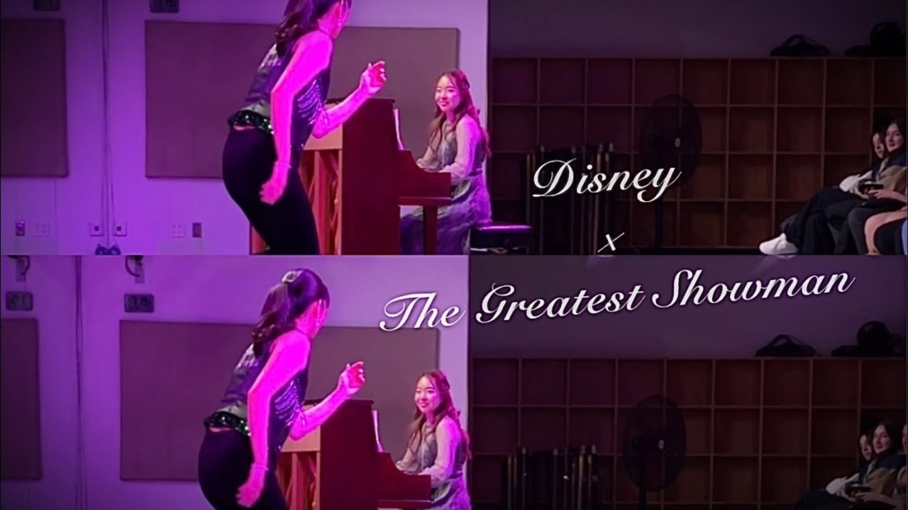 Disney x The Greatest Showman #tapdance #piano - YouTube