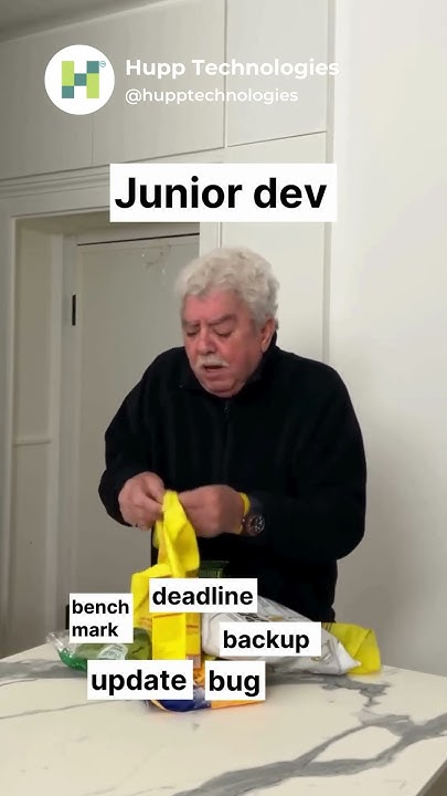 POV of Workload : Senior VS Junior Developer. - YouTube