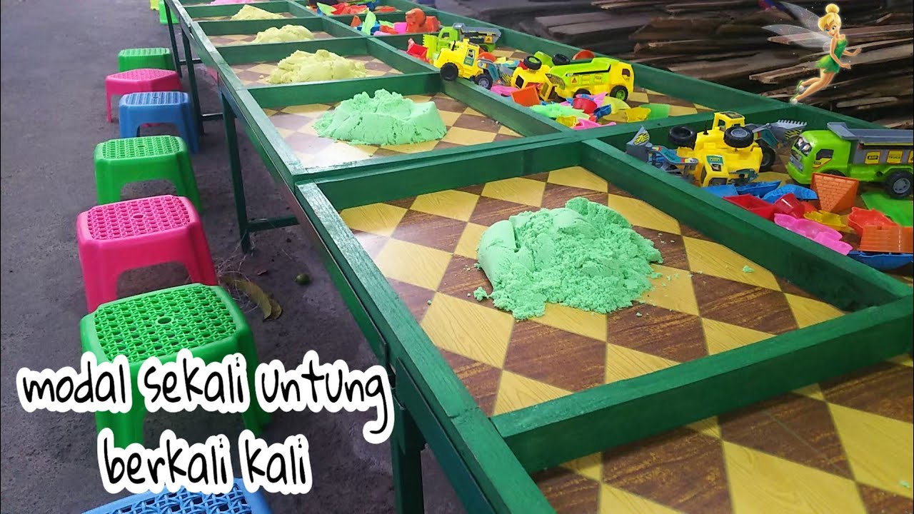Ide usaha sewa mainan pasir - YouTube