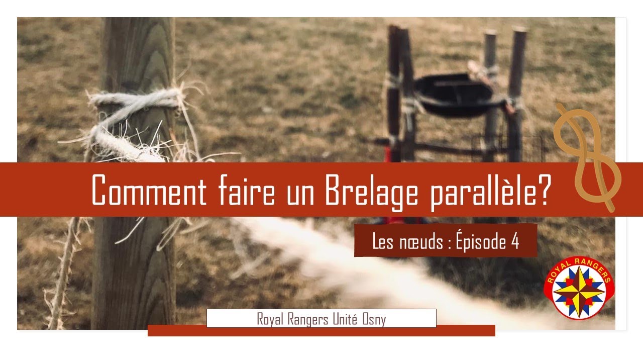 Tuto noeud EP#04 : Comment faire un brelage parallèle ? - YouTube