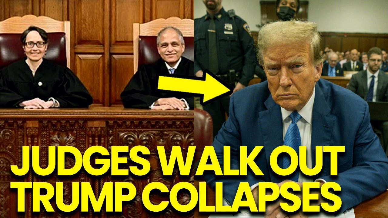 JUST IN: Trump COLLAPSES after FEDERAL Judges WALK OUT Court IMPLODES ...