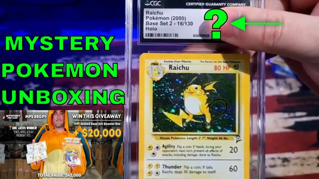 Pokemon Mystery Poke Slabs The Adventure Begins!! - YouTube