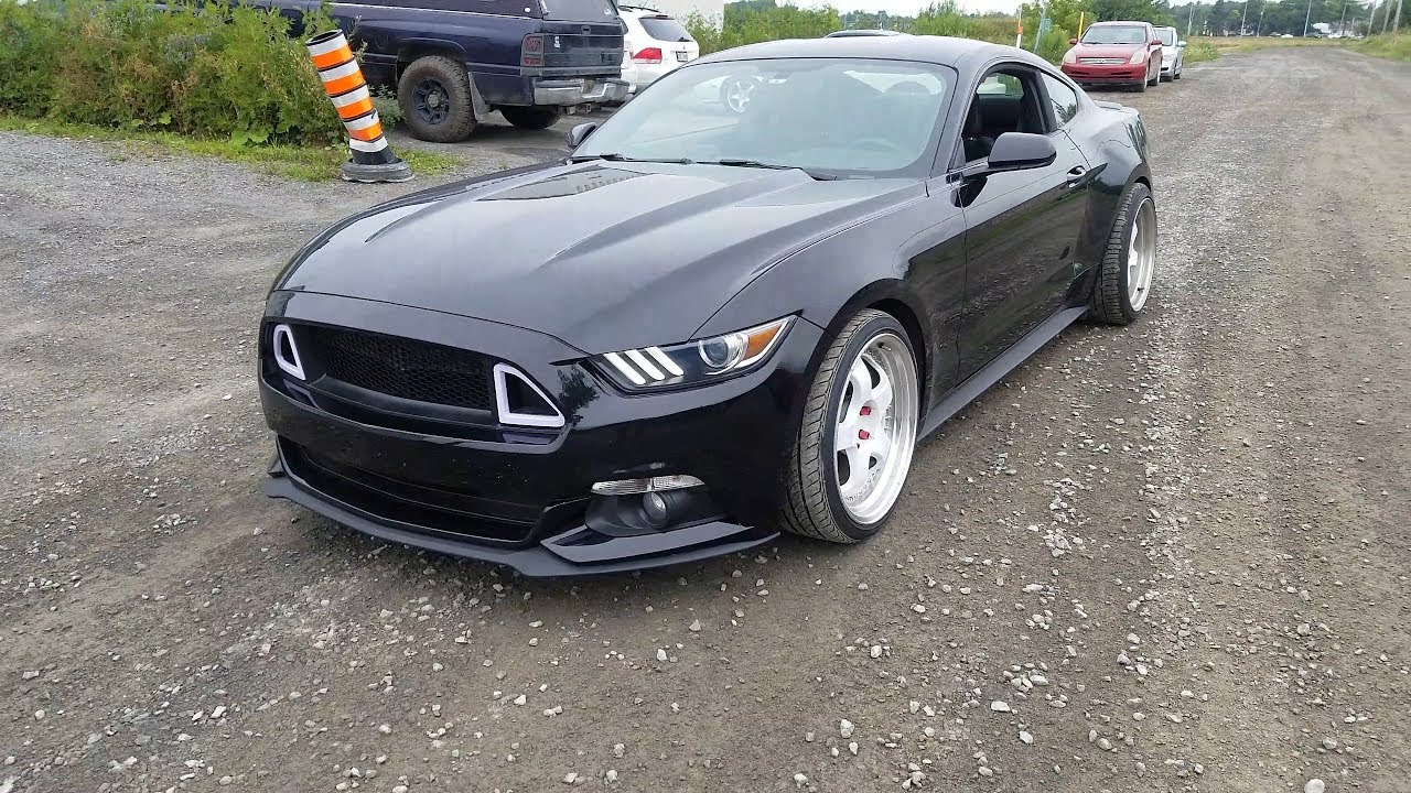 Lowering The Mustang! - YouTube