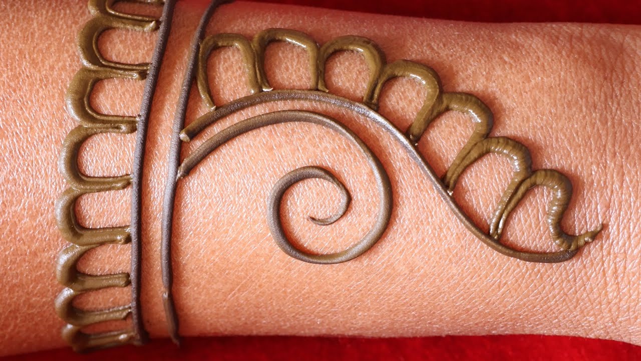 ravishing arabic mehndi design || new mehendi for functions || easy henna, beautifull mehandi ...