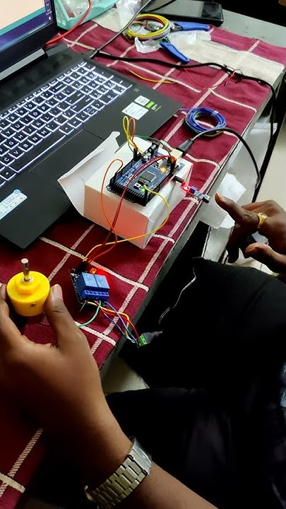 controlling direction of dc motor using Arduino and ir sensor.. - YouTube