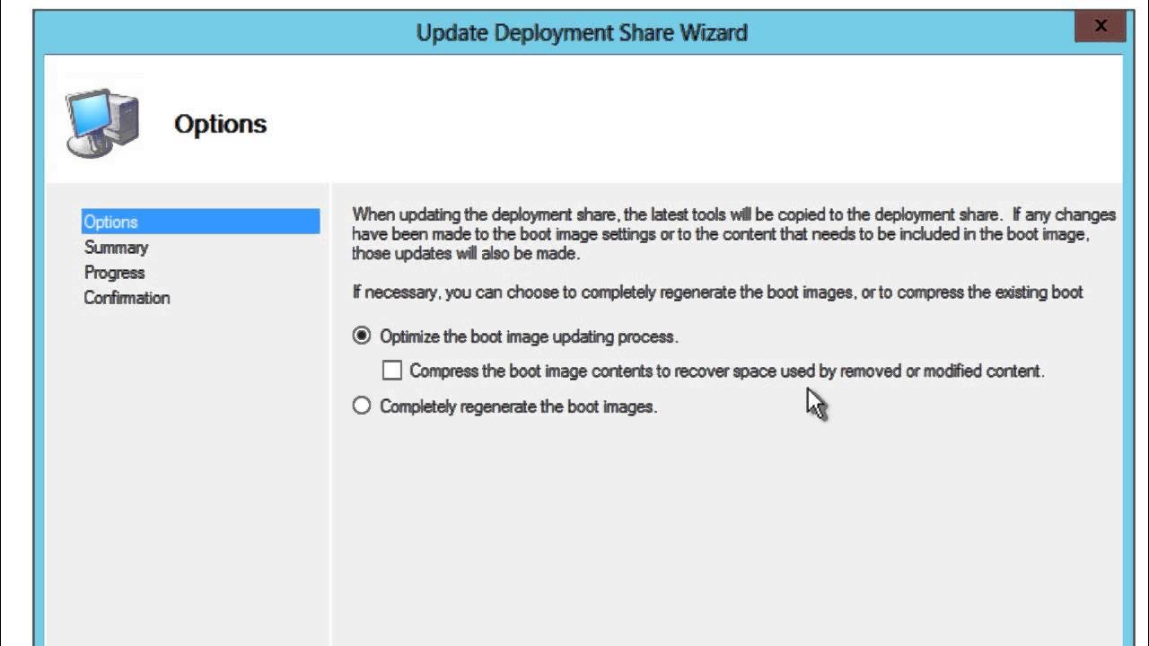 MDT 2013 - Updating Deployment Share - YouTube