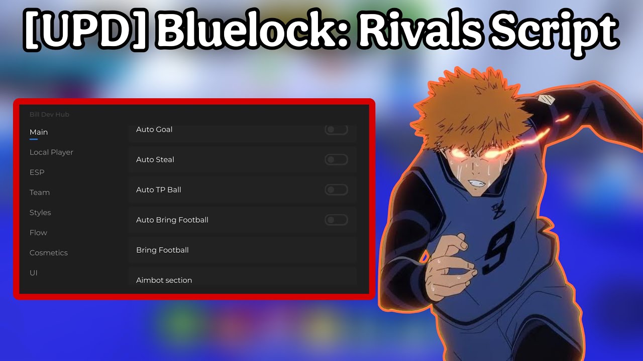 [UPD] Blue Lock: Rivals BEST Script | AutoGoal, Aimbot Ball,Inf Spins ...