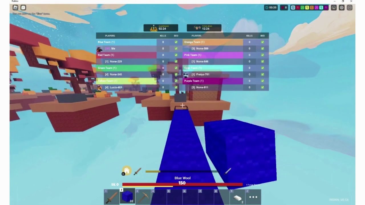 The Easiest Lobby in Roblox Bedwars?! - YouTube