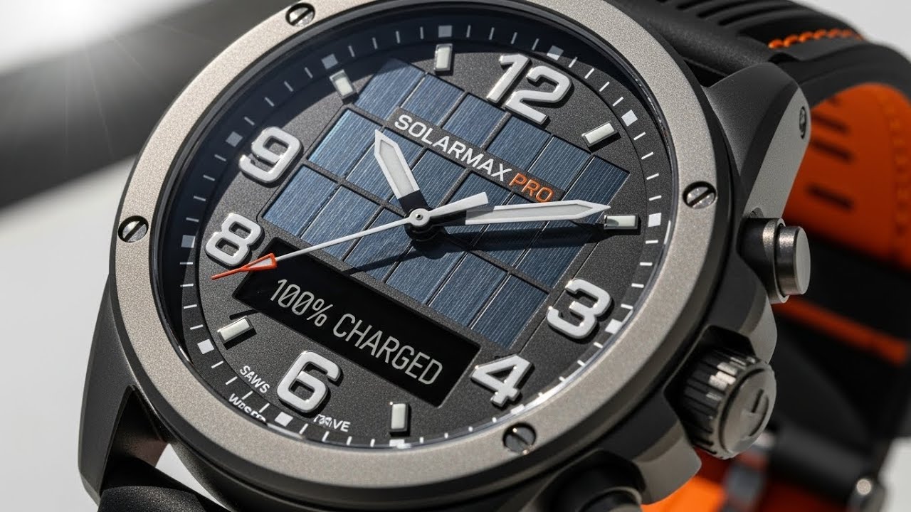 Top 10 Best Solar Powered Watches for Men to Buy in 2025 - YouTube