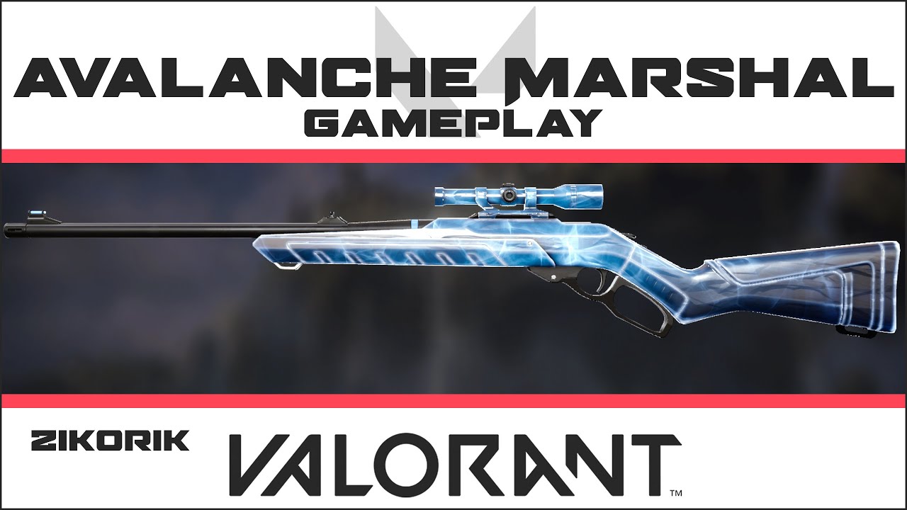 Avalanche Marshal GAMEPLAY | VALORANT Marshal Skin Showcase - YouTube