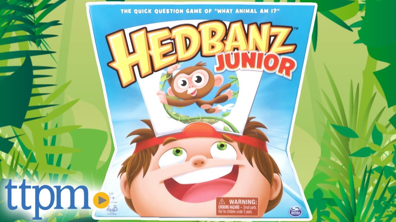 Hedbanz Junior from Spin Master - YouTube