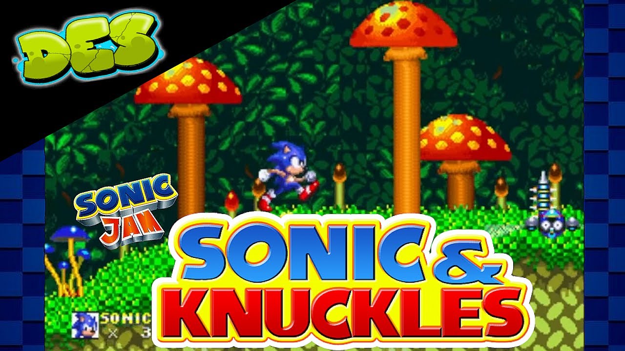 SONIC JAM: SONIC & KNUCKLES (Sonic - Good Ending) - FULL GAME - Saturn ...