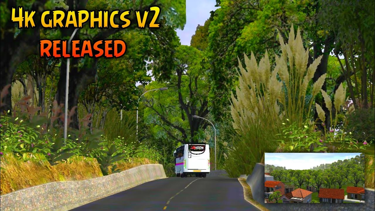 ©4k graphics v2 released |download now#bussimulatorindonesia #bussid # ...
