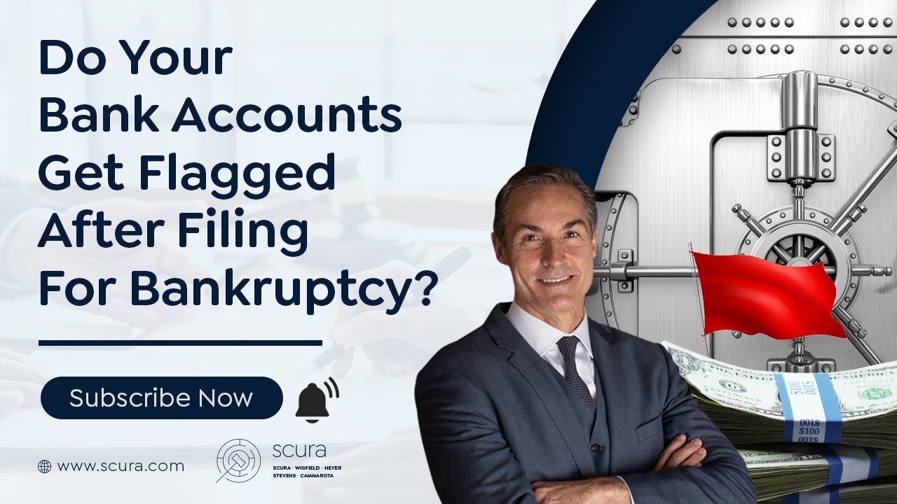 Do Your Bank Accounts Get Flagged After Filing For Bankruptcy? - YouTube