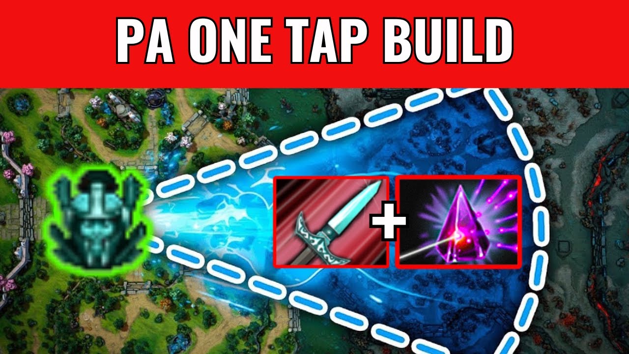 Seer Stone + Dagger Phantom Assassin Longest Range 1 Shot Builds🔥 ...