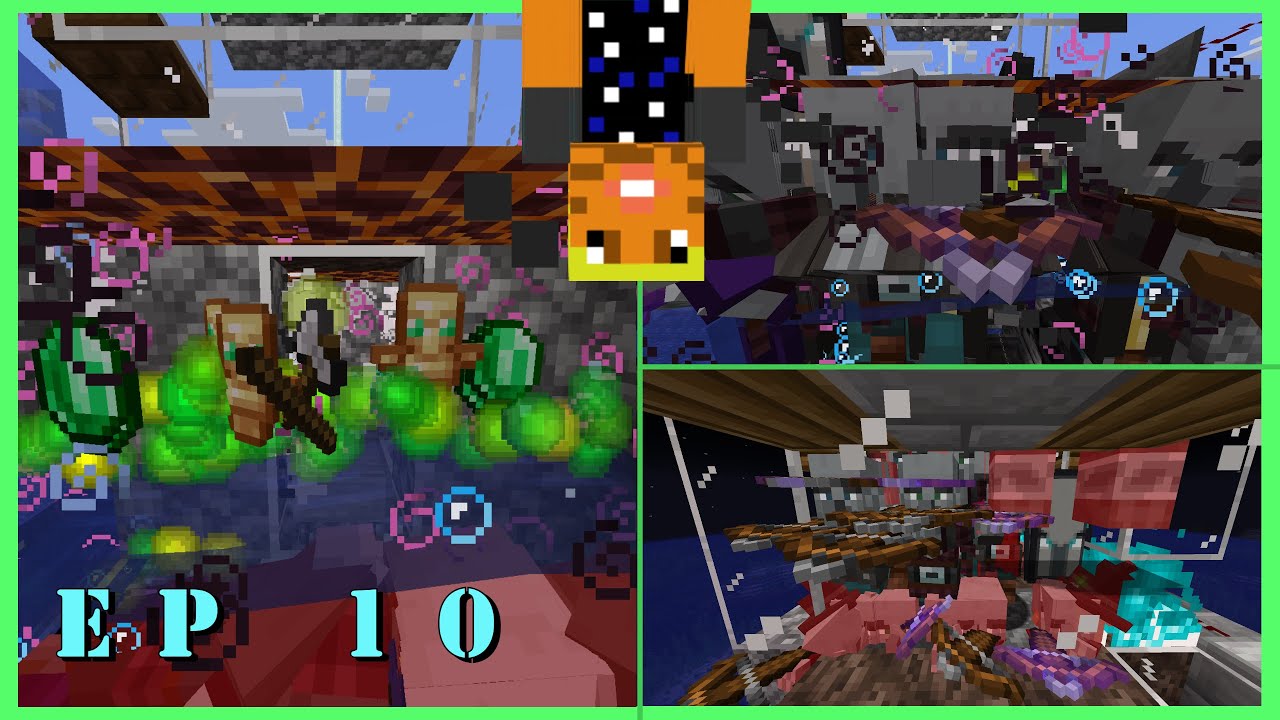 Infinite Emeralds! Minecraft Let's Play - 10 - YouTube