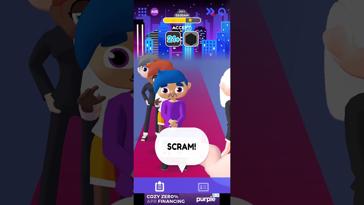 ID Please - A Club Bouncer Simulator - Android Gameplay - YouTube