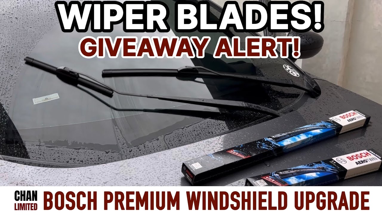 BOSCH AEROTWIN Wiper Blades | The Ultimate Windshield Upgrade - YouTube