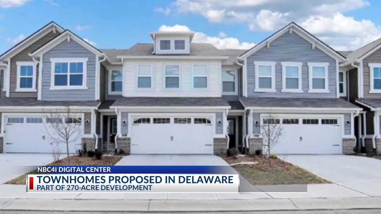 Townhomes proposed as part of Delaware’s 270-acre Addison Farms ...