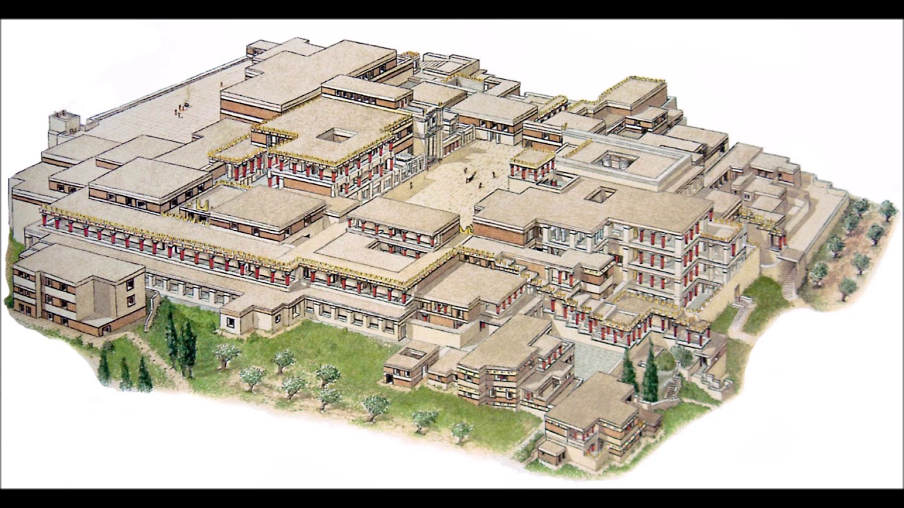 El Palacio de Knossos, una reconstrucción controvertida - YouTube
