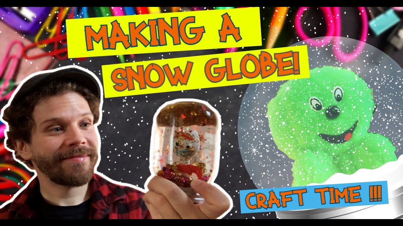 Créer une boule à neige! / Making a snow globe! - KM French Class with ...