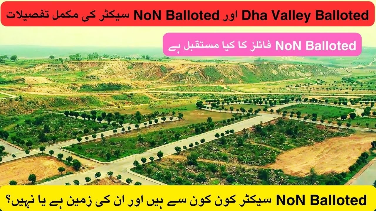 Dha Valley Islamabad | Development Work Start in Sector Blue Bell | Dha ...