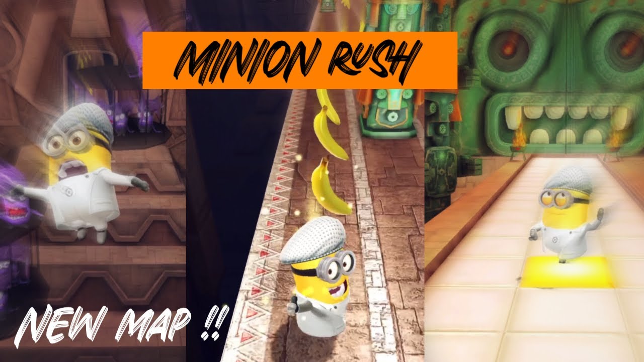 MINION RUSH : SINGER RUN! New map - YouTube