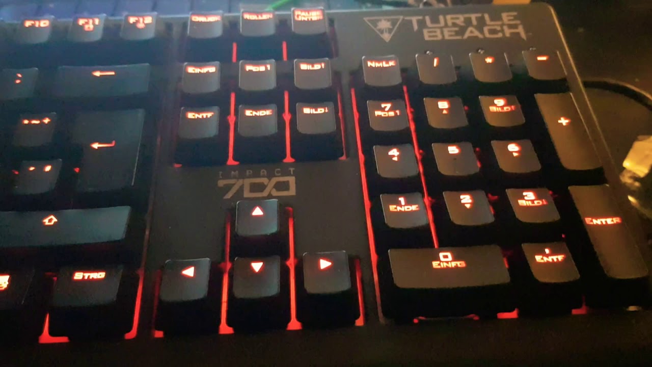 DGC Hardware: Turtle Beach Impact 700 Gaming Keyboard - YouTube