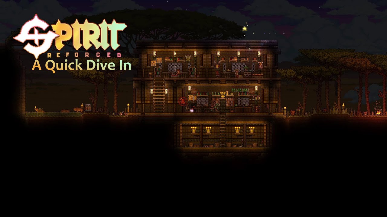 Terraria Spirit Mod - Reforged Quick Dive In! - YouTube