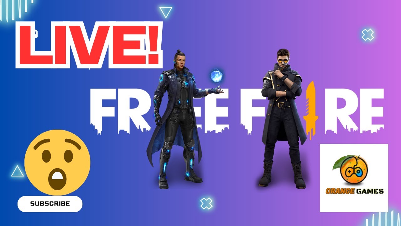 Orange Games Live Stream | Live Gaming | Free Fire , Mobile ,PC | live ...
