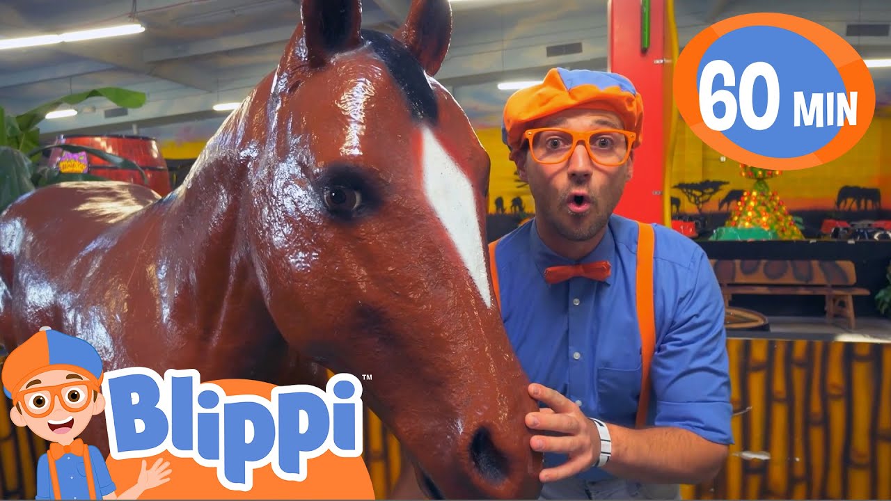 Blippi Explores Jungle Animals | Kids Fun & Educational Cartoons ...
