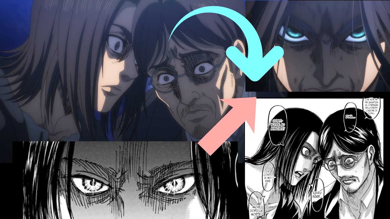 ATTACK ON TITAN Anime vs Manga comparison | attack on titan episode 79 ...