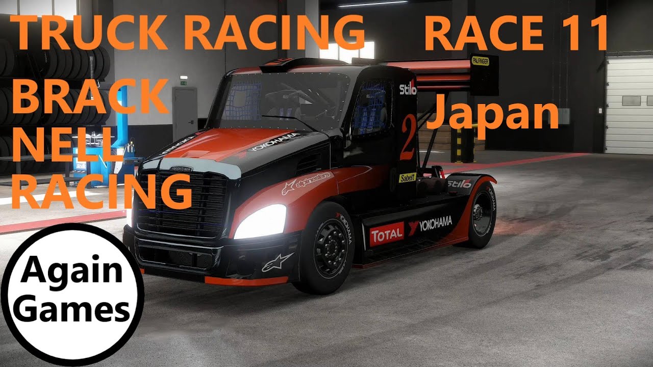 TRUCK RACING BRACK NELL RACING race #11 Japan (PS5) - YouTube