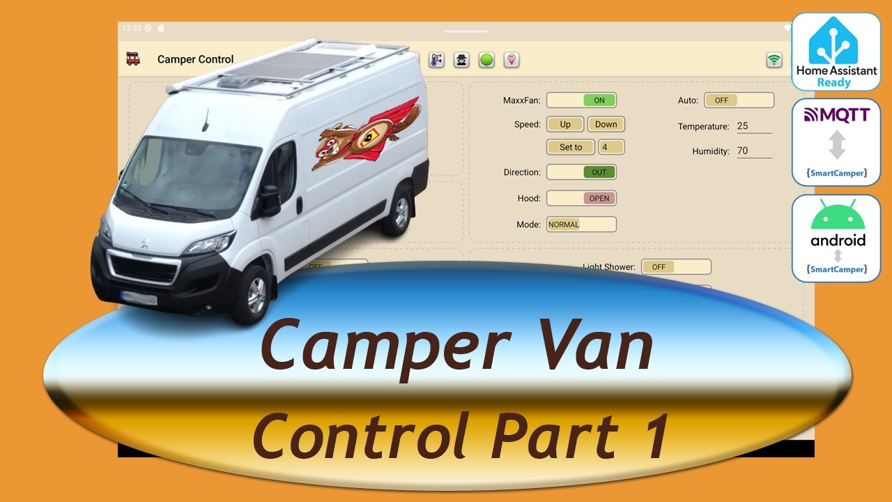DIY Camper Van Control / Selbstbausteuerung für den Camper / Part 1 ...