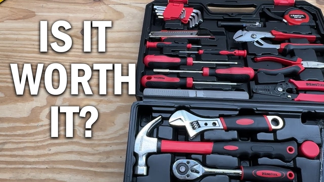 KingTool Home Repair Tool Kit Review - Is It Worth It? - YouTube