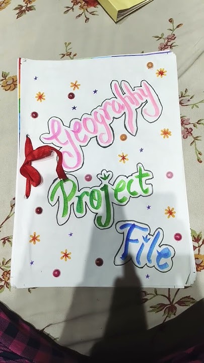 first page design of file - YouTube