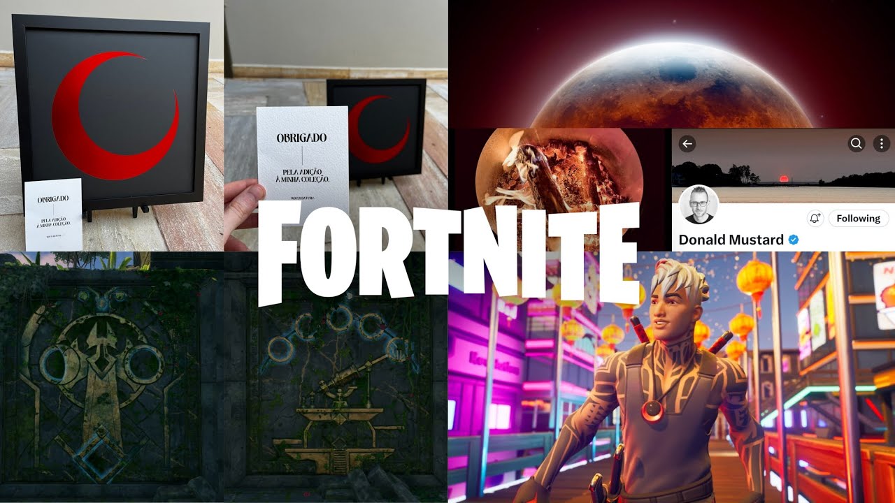 *NEW* Fortnite Season 4 ECLIPSE Teasers..! (Blood Moon, Ronin, Donald ...