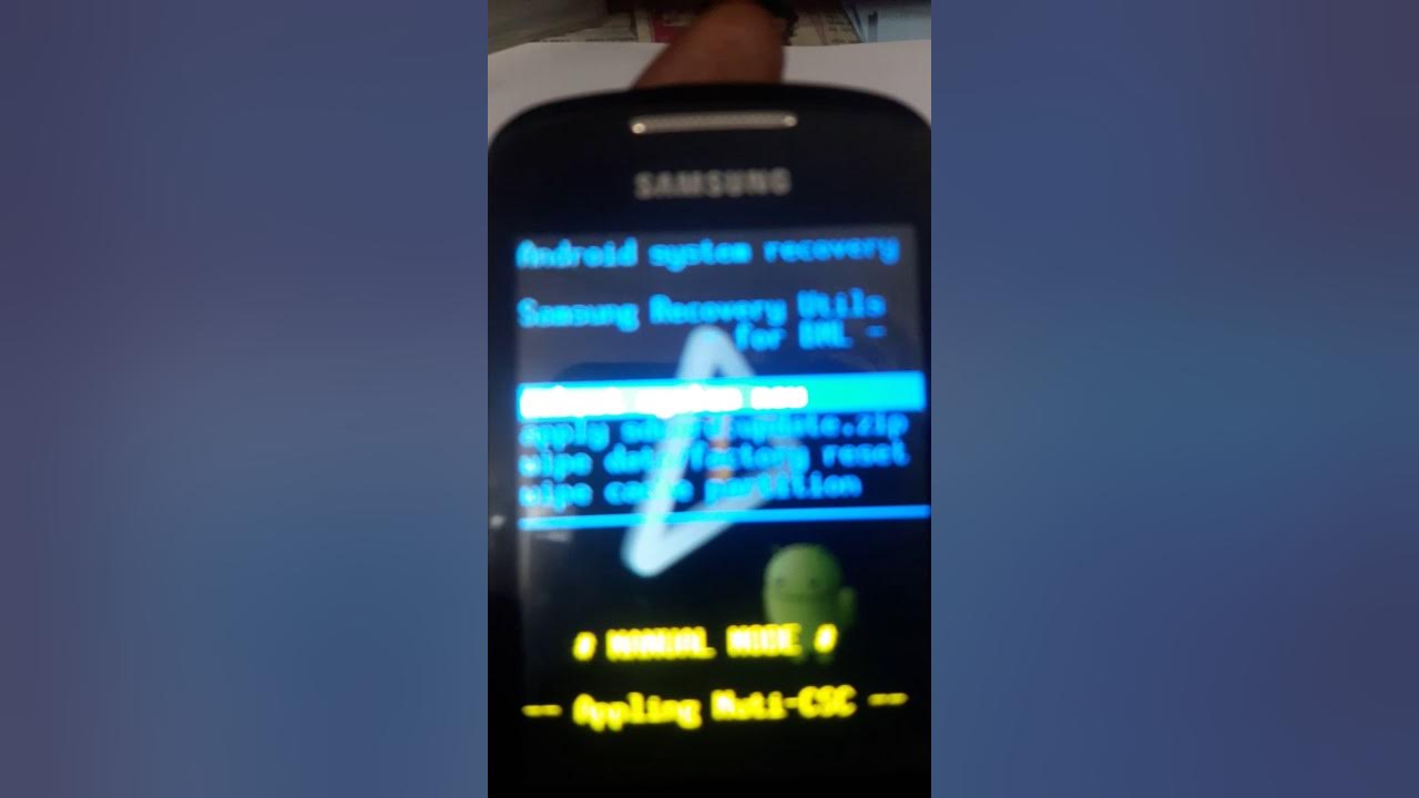 Samsung galaxy SCH- I559 cdma factory hard reset - YouTube