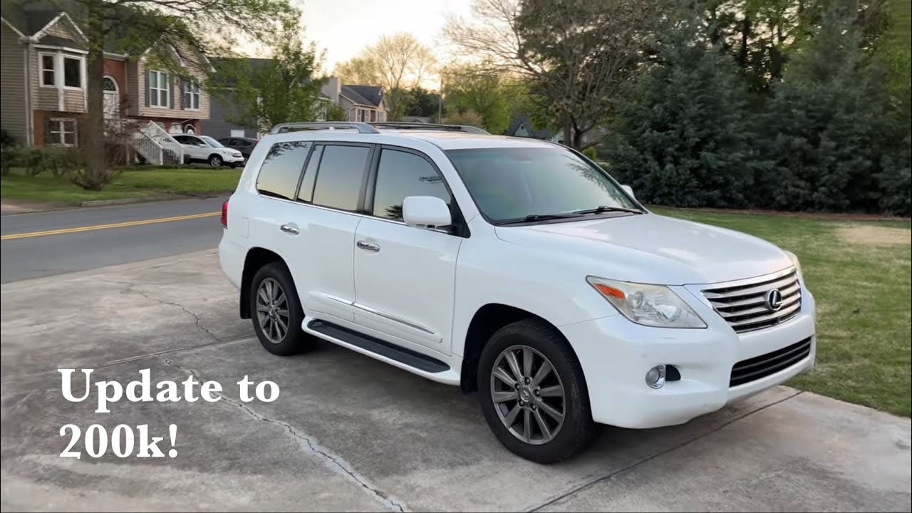 UpDaTe on the 2011 Lexus LX570. POV Test Drive Walkaround. Pushin 200k ...