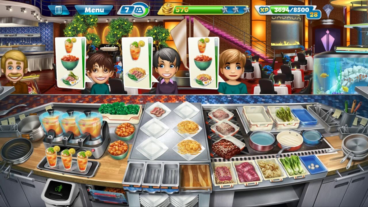Cooking Fever Gourmet Restaurant 23 - YouTube