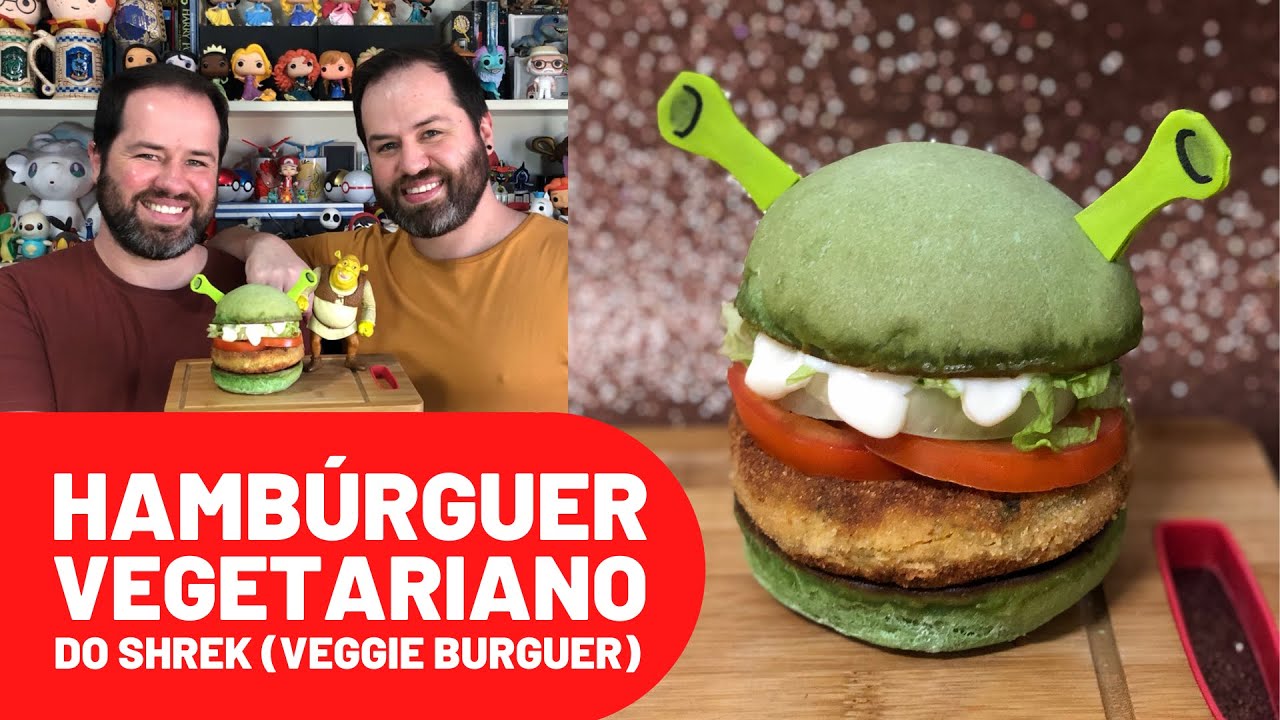 #409 Hambúrguer Vegetariano do Shrek (Veggie Burguer) - YouTube