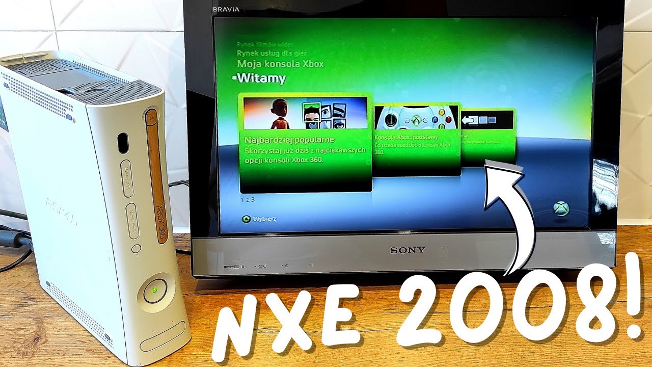 Stary Xbox 360 z 2006 roku i ciekawe znalezisko - YouTube