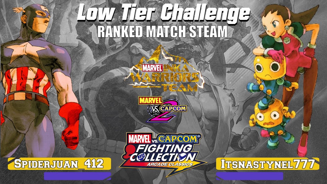 MVC Fighting Collection MVC2 Ranked Match Steam: Spiderjuan_412 vs ...