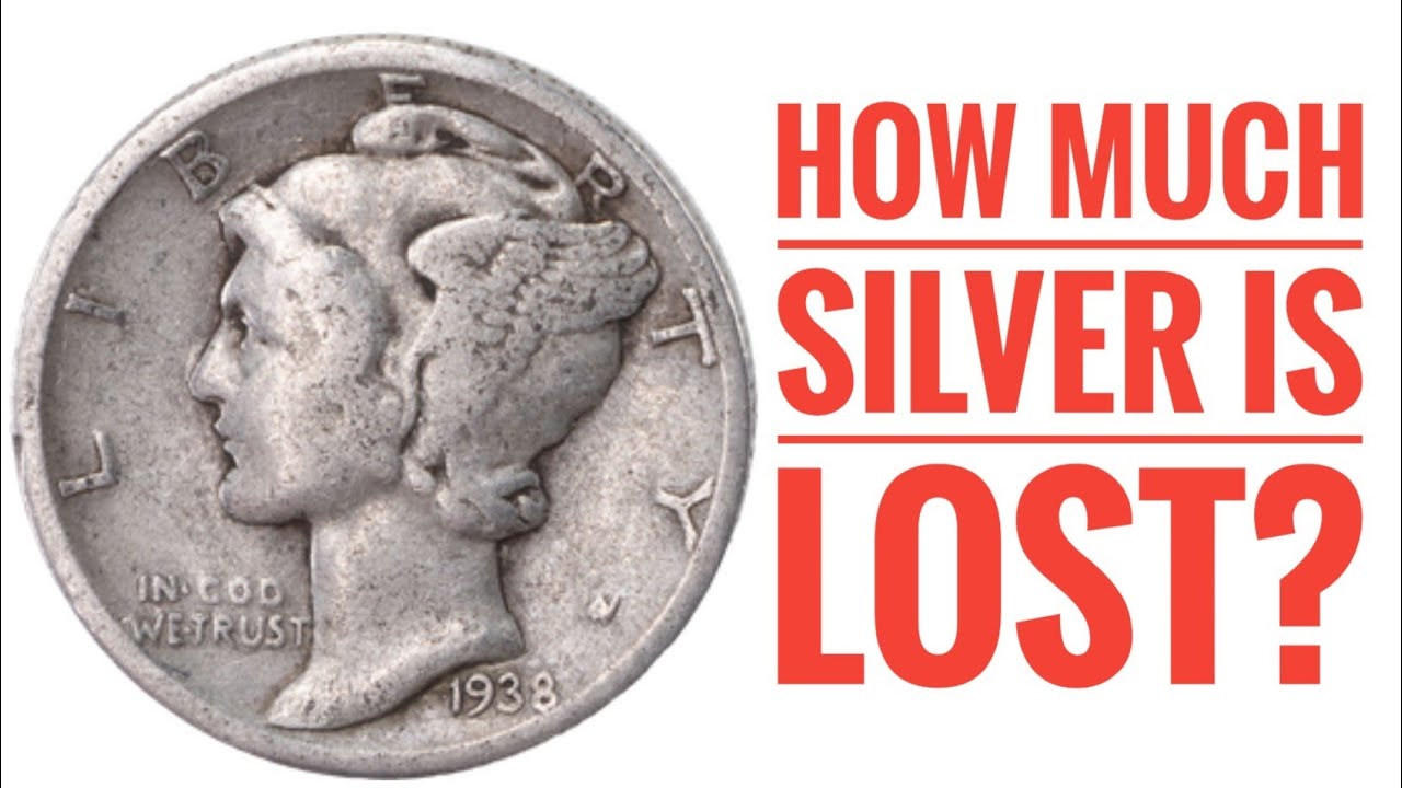 How Much Silver Do Circulated 90% Silver Coins Lose? - YouTube