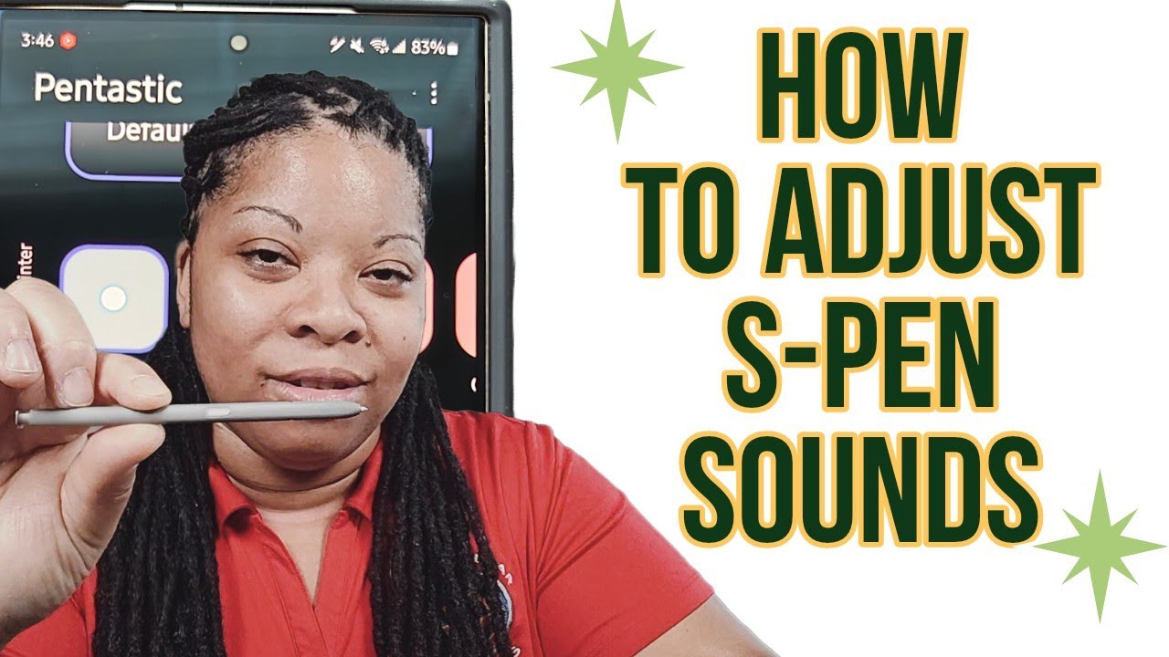 How to Adjust the S-Pen Sounds - YouTube