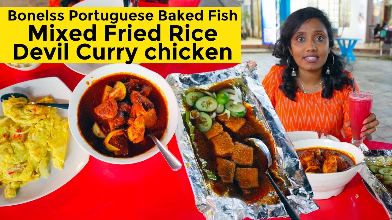 Devil Curry chicken, Baked Fish I Portuguese Food in Malacca I Tastee ...
